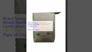 High Strength Industrial Paper Valve Bags for Bulk Packaging