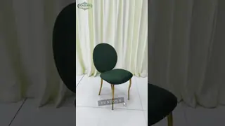 Luxury chair with lion head embellishment