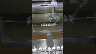 Automatic Spray Painting Machine for white Shoe Heels