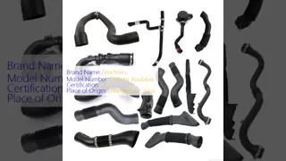 Durable Auto Coolant Hose for Toyota Honda and Land Rover