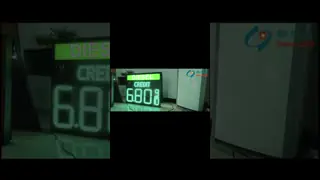 Gas Price Sign Numbers
