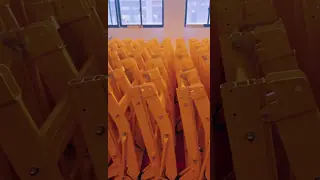 Video of the factory production process for mobile vehicle barriers
