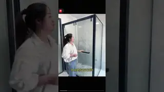 A stylish shower enclosure