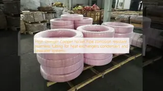 High Strength Copper Nickel Pipe Corrosion Resistant Tubing