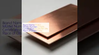 Premium Cupro Nickel C70600 C71500 Plates for Marine Use
