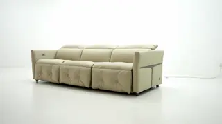 Modern Recliner Sofa Zero Wall Space Saving Comfort