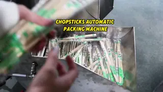 High Speed Disposable Chopsticks Packaging Machine