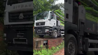 concrete pump truck from Zoomlion