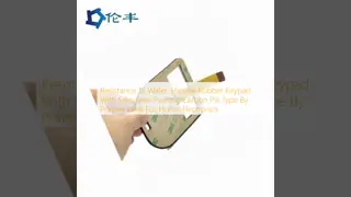 Water Resistant Silicone Rubber Keypad Custom Solutions