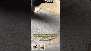 No more tiles, no more putty! Everyone's using resin washed stone now