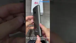4G SIM Language translator with MiFi share