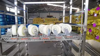 Heavy loading weight stainless steel trolley with trays!