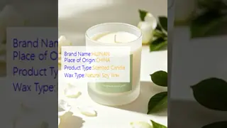 Silk Sandalwood Candle for Deep Relaxation and Calm