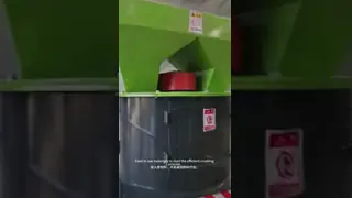 High Efficiency Eco-friendly Biomass Crusher Machine with Adjustable Output Particle Size 1-100mm for Organic Fertilizer Equipment