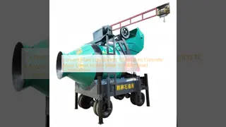 Mobile Diesel Concrete Mixer for Road and Mine Construction