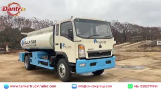 HOWO 4X2 Fuel Tank Truck | 10CBM Diesel & Petrol Delivery Truck Manufacturer