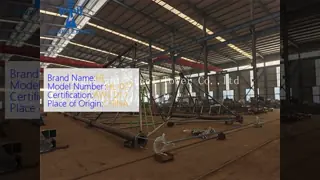 Durable Tubular Steel Telecom Towers High Strength Design