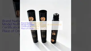 D19mm Steel Roll on Tube for Premium Cosmetic Oil Packaging