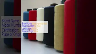 Industrial Aramid Sewing Thread Heat Resistant Strength