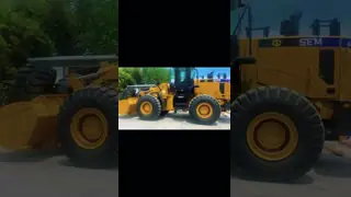 5 Ton SEM 655D Wheel Loader Front End Loader High Performance for Liberia
