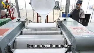 PU coated fiberglass fabric