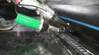 How to use Extrusion Welding Machine to weld HDPE boat?