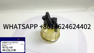 KBZE 11110737 VOE11110737 OIL WATER SEPERATOR BOWL FOR VOLV.O EXCAVATOR EC140 EC180 EC220 EC300 EC48