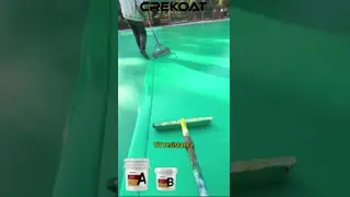 Replace the floor in 3 seconds, the acrylic floor paint is really amazing!