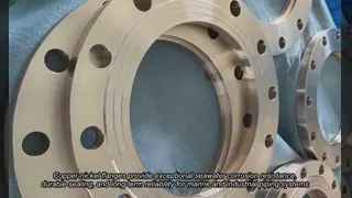 Copper-Nickel Flange – Premium Seawater Corrosion Resistance for Marine Piping Systems
