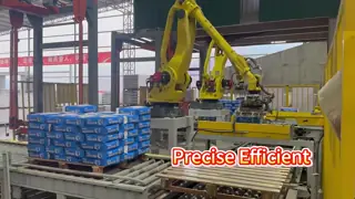 FANUC M410iB Palletizing Robot High Speed Automation