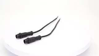 M8 6 Pin Waterproof Wire Harness IP66