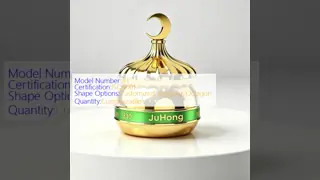 Elegant Crescent Moon Zamac Perfume Cap Luxury Bottle Lid