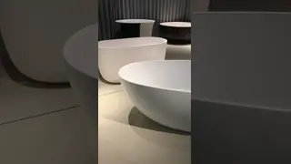 X-WGB01 Glossy White Freestanding Solid Surface Bathtub