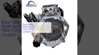 Toyota Alphard K115 Torque Converter Repair Solution