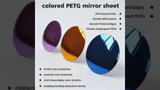 Color Shatterproof Acrylic Mirror Sheet