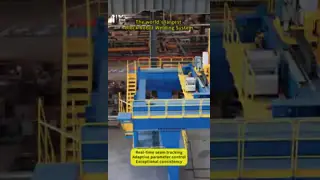 DIG Block Robot System - Automated Assembly & Welding - Shipbuilding  #smartmanufacturing  #shorts