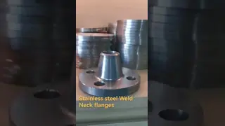 Stainless steel flanges #plumbingfittings #pipelining #machine #pipeing