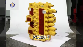 Control Valve Komatsu PC200-7 723-47-20403 Excavator Spare Part Excavator Hydraulic Parts