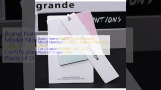 Custom Clothing Hang Tags Premium Branding Solutions
