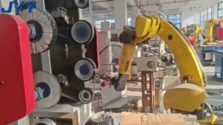 Robotic Grinding & Polishing Equipment Designed for Zinc Alloy Bathroom Hardware