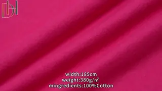 Soft Cotton Fabric for Custom Apparel Manufacturing