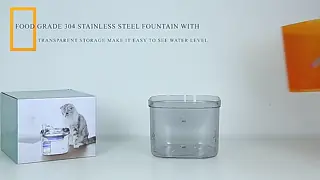 Automatic Pet Water Fountain For Fresh Healthy Hydration