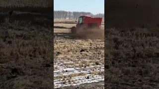 Uniform Broadcast Double Disc Manure Spreader Anti-Block Livestock Dung Distributor