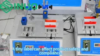 What happens if your product label is rubbed thousands of times?