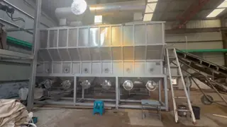 High Efficiency Horizontal Fluidized Bed Dryer Solution