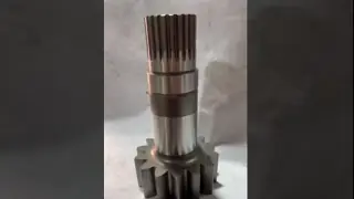 SH200A3 KS210 Excavator Machinery Parts OEM Excavator Shaft For Slewing Bearing