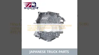 Hino FM260 Flywheel Housing J08E J08C Engine Parts