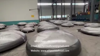 Non Destructive Test of Stainless Steel ASME Dished Tank Heads from China Manufacturer