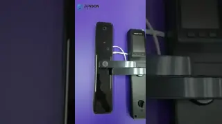 WIFI Tuya App Smart Fingerprint Door Locks With Peephole Camera