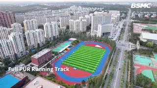 Full PUR Running Track High Performance Surface Solution